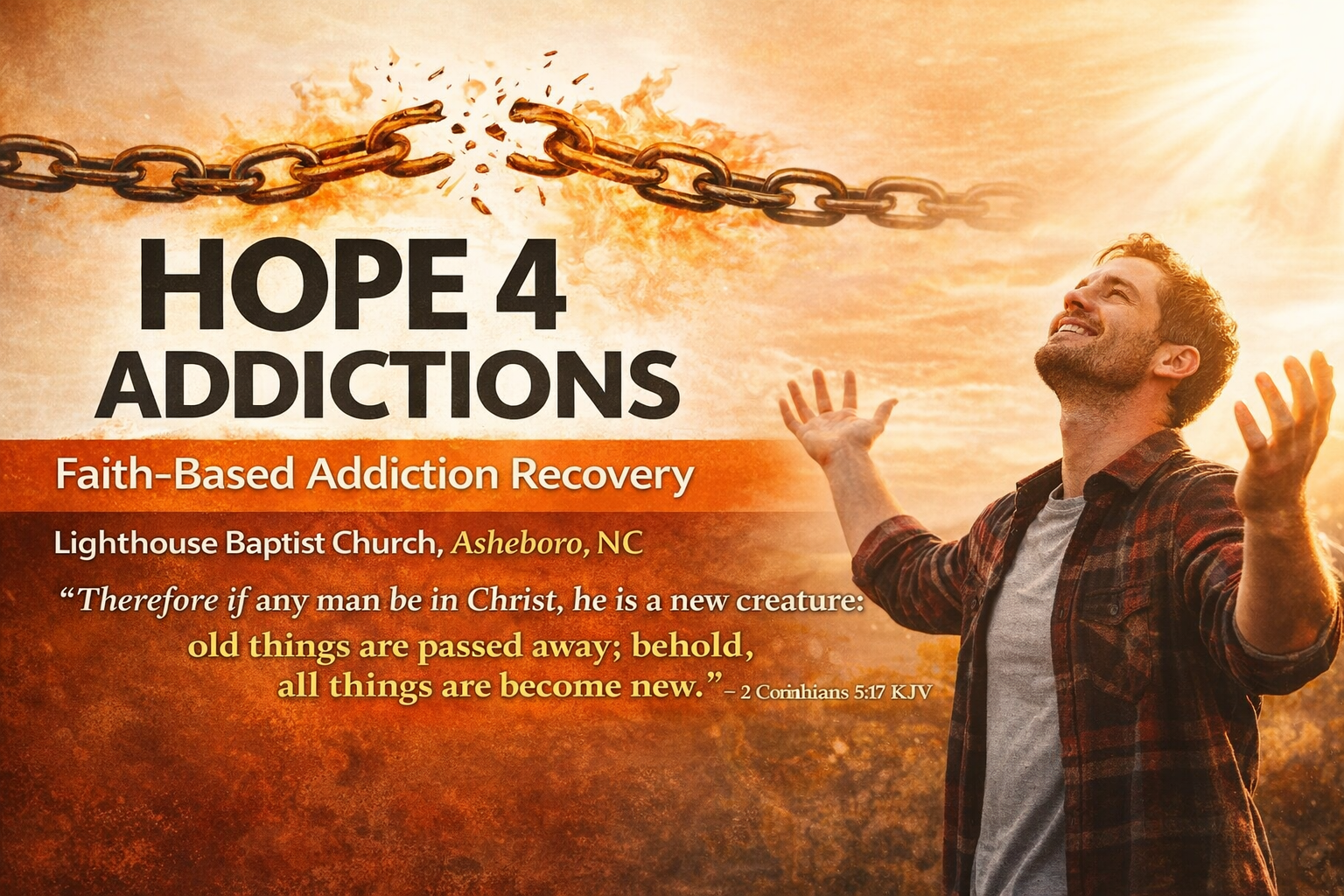 What Is the Hope 4 Addictions Program? – Lighthouse Baptist Church